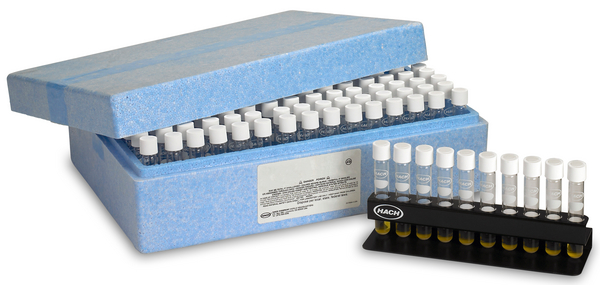 Hach 2125915 (O) Hach Rango alto DQO Viales 20-1500 mg/L, 150 /paquete ...