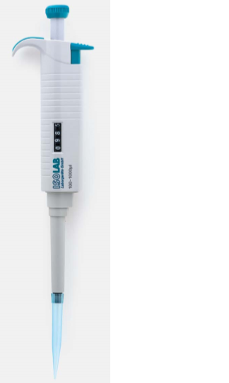 MICROPIPETA AUTOMATICA RANGO VARIABLE DE 100-1000 uL - ISOLAB ALEMAN ...