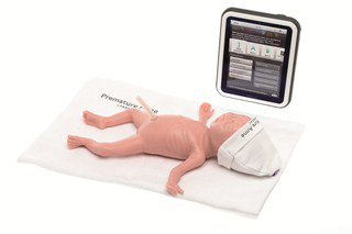 Simulador prematuro de 25 semanas con dispositivo de control Laerdal ...