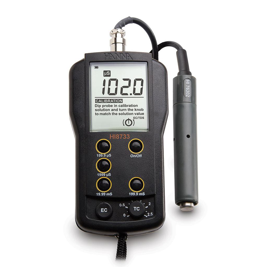 Conductimetro Hanna Instruments HI8733 | Equipamiento Cientifico