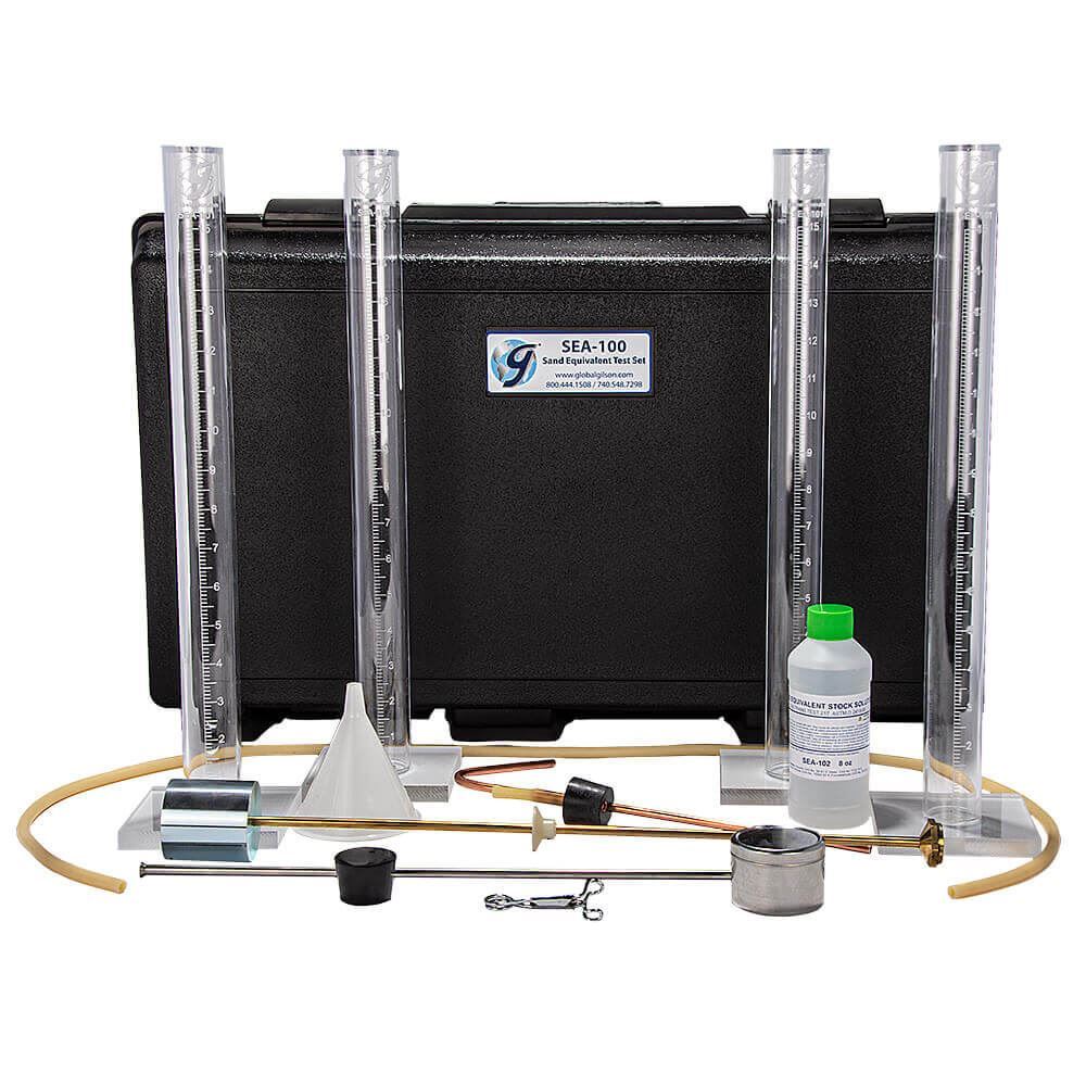 Juegos de prueba de arena equivalente | Equipamiento Cientifico