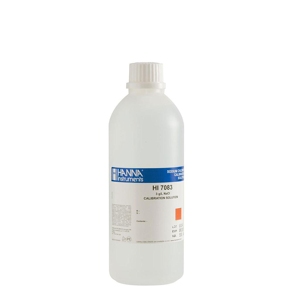 Solución estándar de NaCl 3.0 g / l (500 ml) | Equipamiento Cientifico