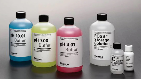 Kit de Solución Tampón de Ph (BUFFER) de 4.01, 7.00 y 10.01 /Thermo Scientific 810199 ...