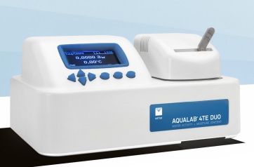 Medidor de actividad de agua independiente AQUALAB® 4TE con control de temperatura con ...