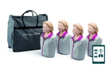 Maniquí Laerdal Little Anne QCPR (pack 4) || 124-01050 | Equipamiento ...
